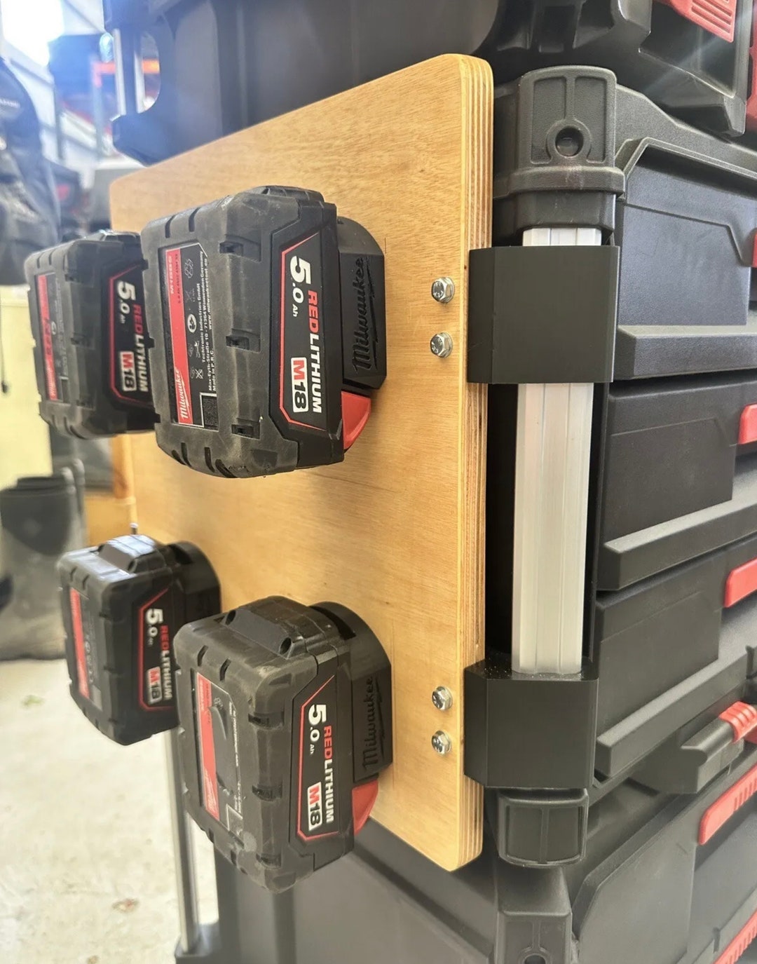 Milwaukee Packout Rail Attachments - Etsy