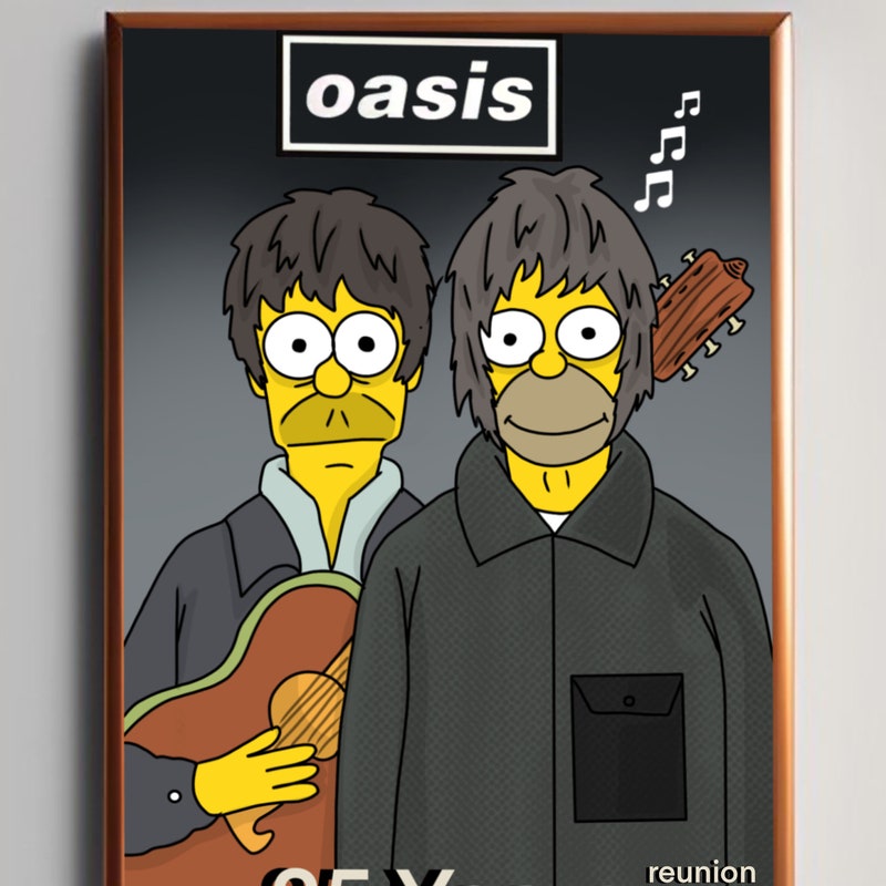 Oasis Wall Art - Etsy UK