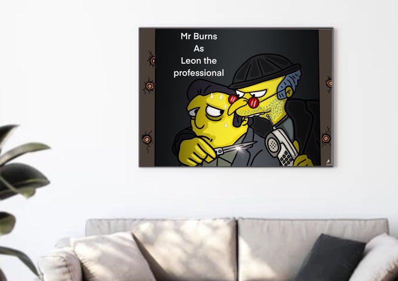 Leon the Professional Poster - Etsy