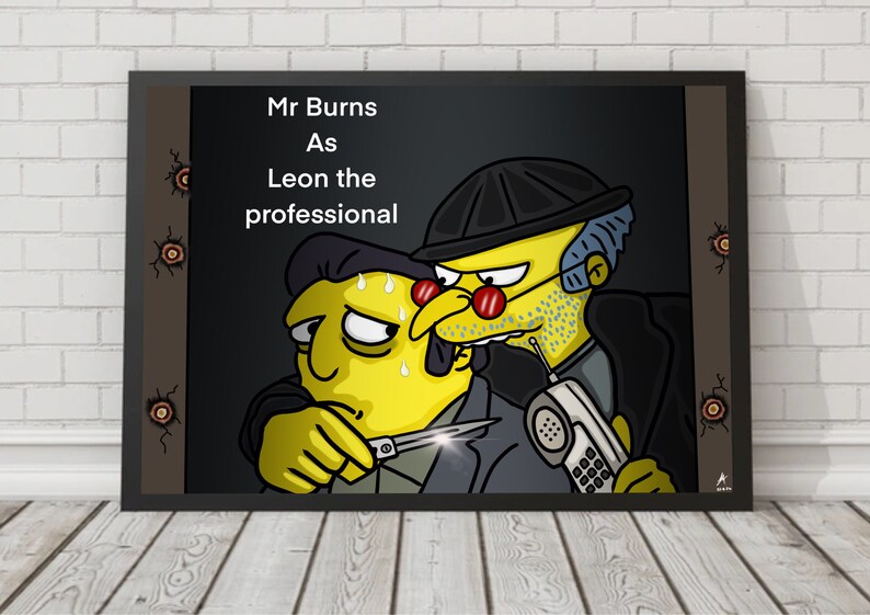 Leon the Professional Poster - Etsy