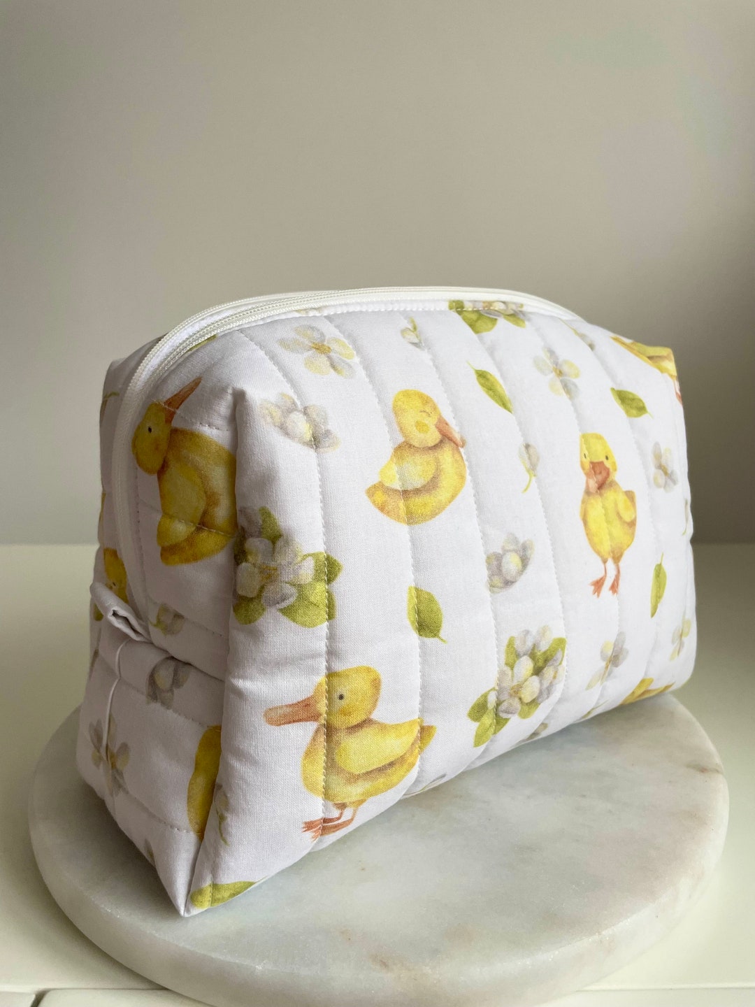 Cute Duck Pattern Baby Bag Nappy Bag Organiser Quilted Maternity Baby ...
