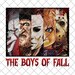 The Boys of Fall Vintage Scary Horror Movie Halloween Autumn Png, Movie ...