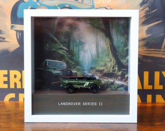 Matchbox & Hot Wheels Diecast Scale Display Scene, Ford GT40 Racing Car ...