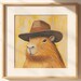 Capybara Cowboy, Capybara Print, Capybara Printable, Western Nursery ...