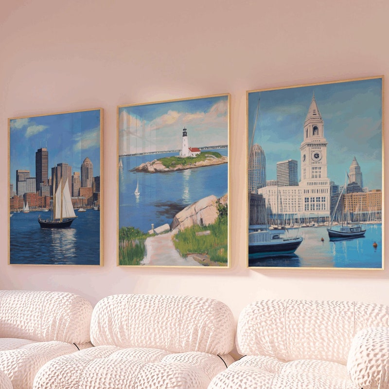 Boston Wall Art - Etsy