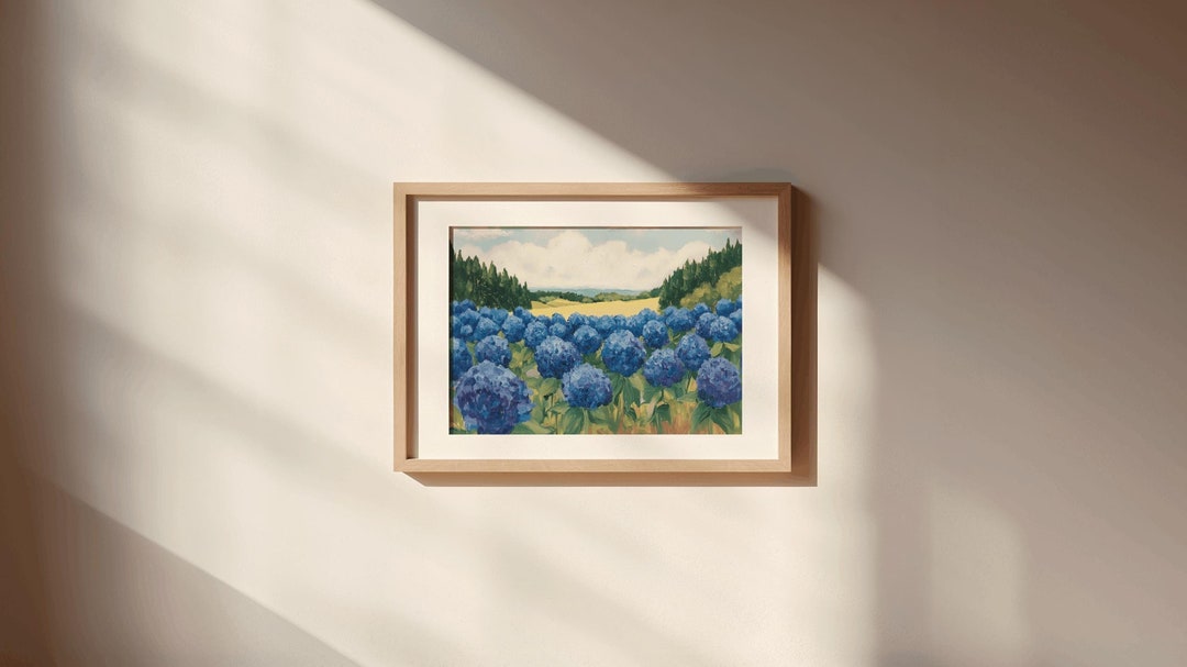 Field of Hydrangea Flowers, Hydrangea Decoration, Hydrangeas Flower ...