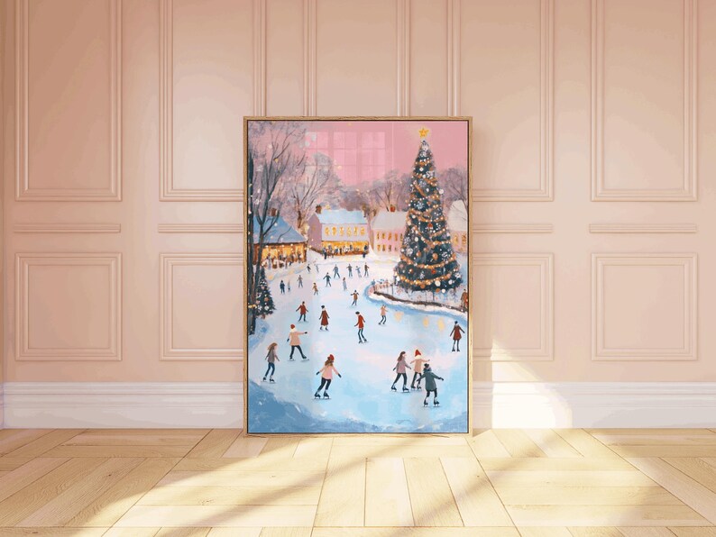 Christmas Print Set of 6, Christmas Digital Prints for Gallery Wall ...