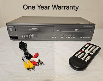 Magnavox Vcr Combo Player VHS DVD CD Video Cassette Recorder & Remote DV225MG9 - Etsy