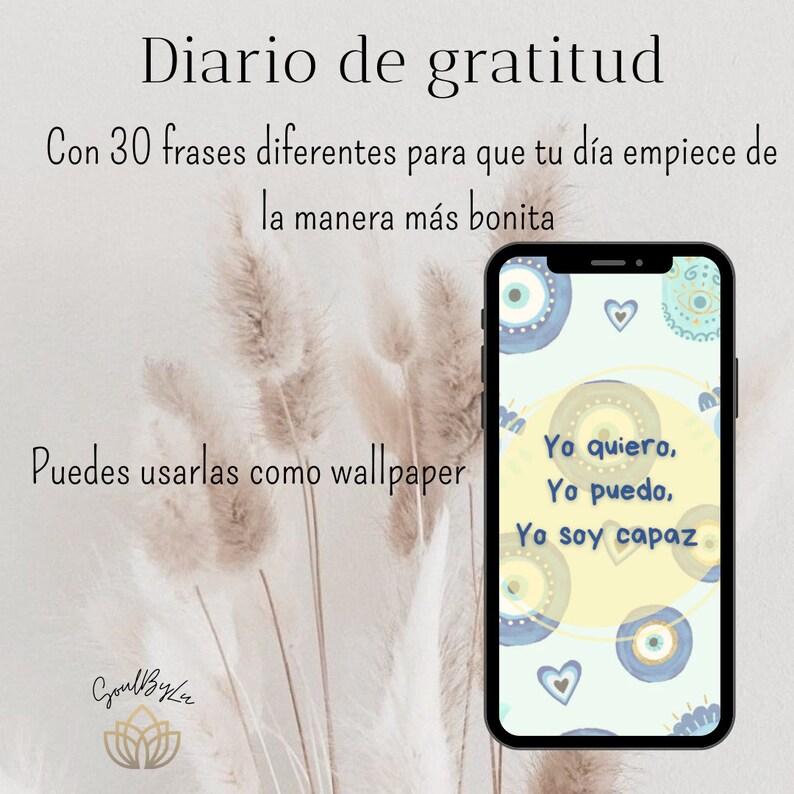 Diario de gratitud printable, spanish journaling, amor propio, 30 días ...