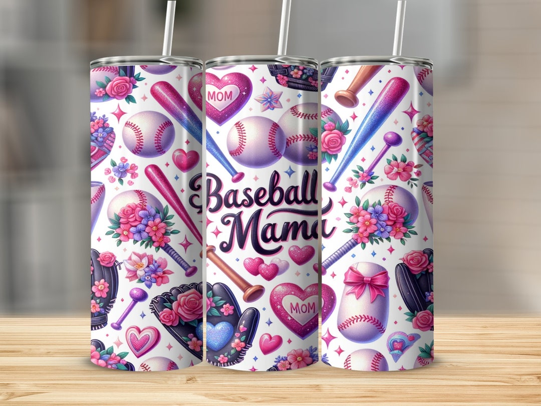 Baseball Mom Sublimation Tumbler Design, Instant Download. - Etsy