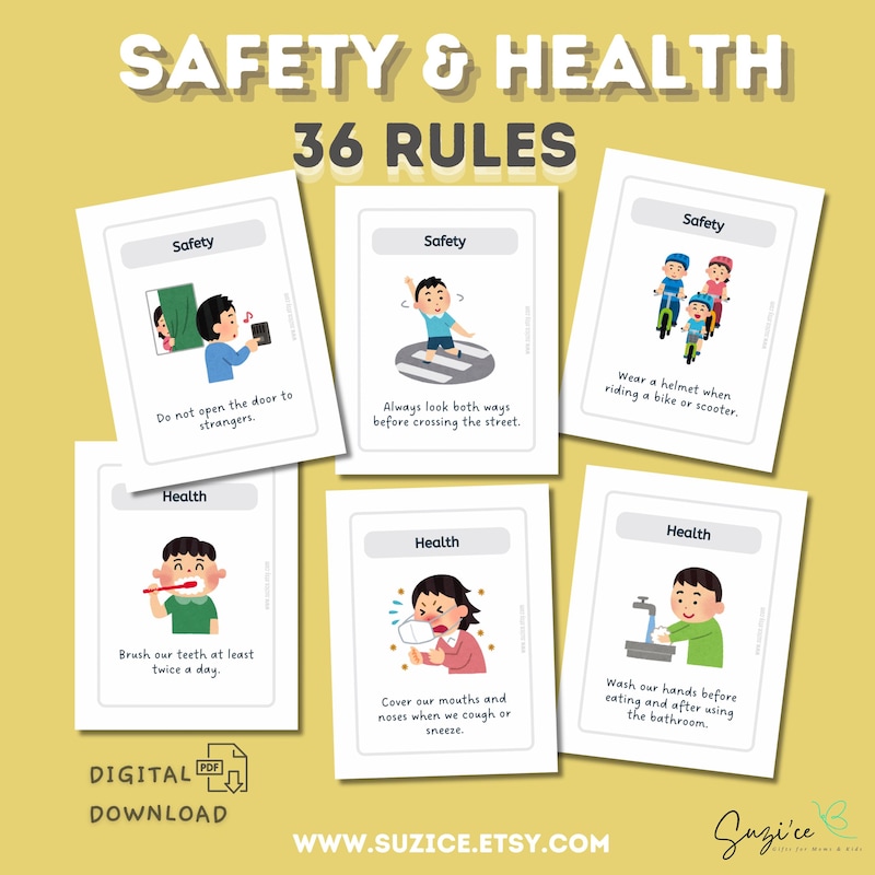 Kids Healthy Game - Etsy