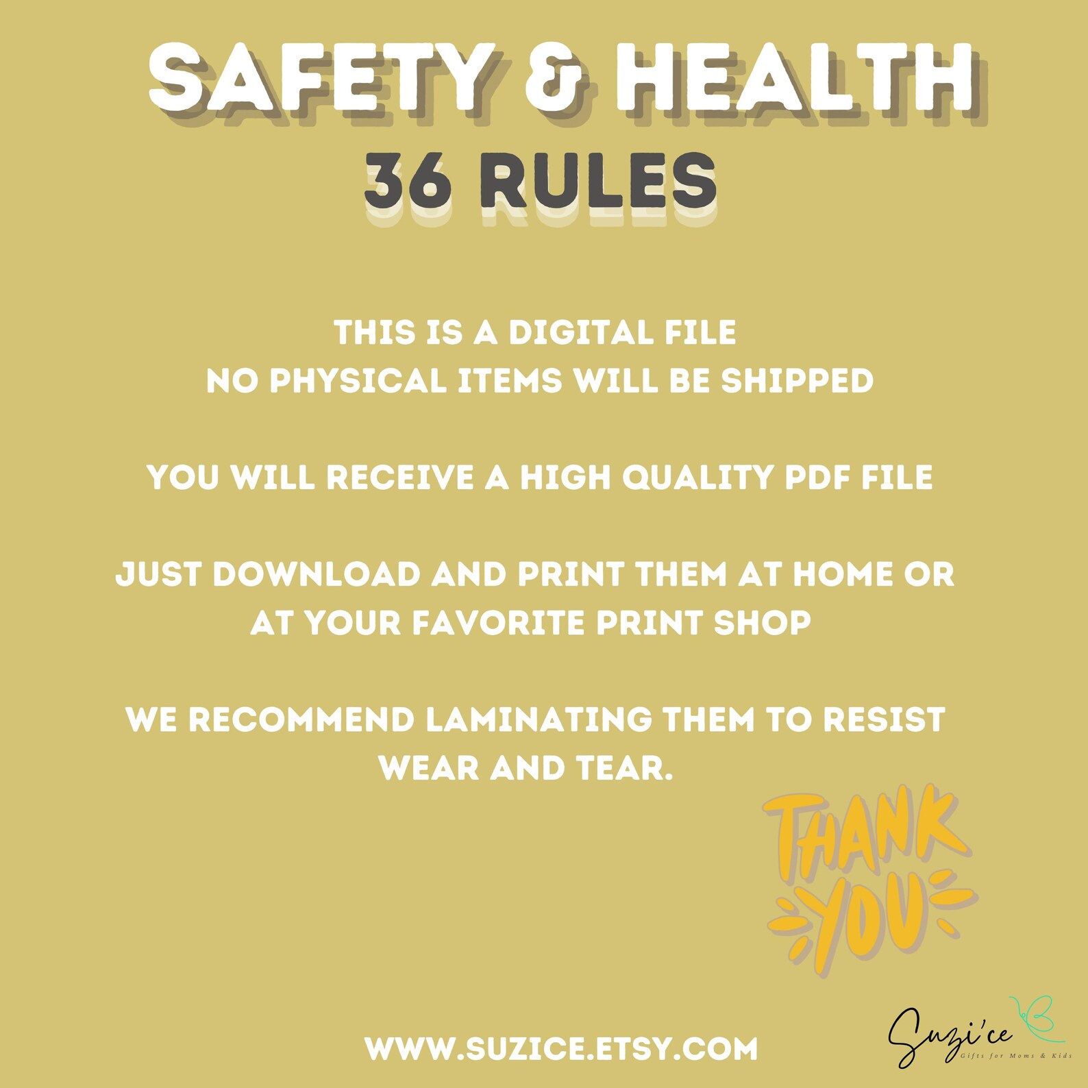 Safety and Health Best Practices Flashcards to Educate Kids Toddlers ...