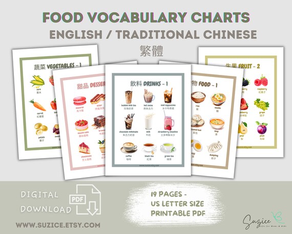 Traditional Chinese Vocabulary