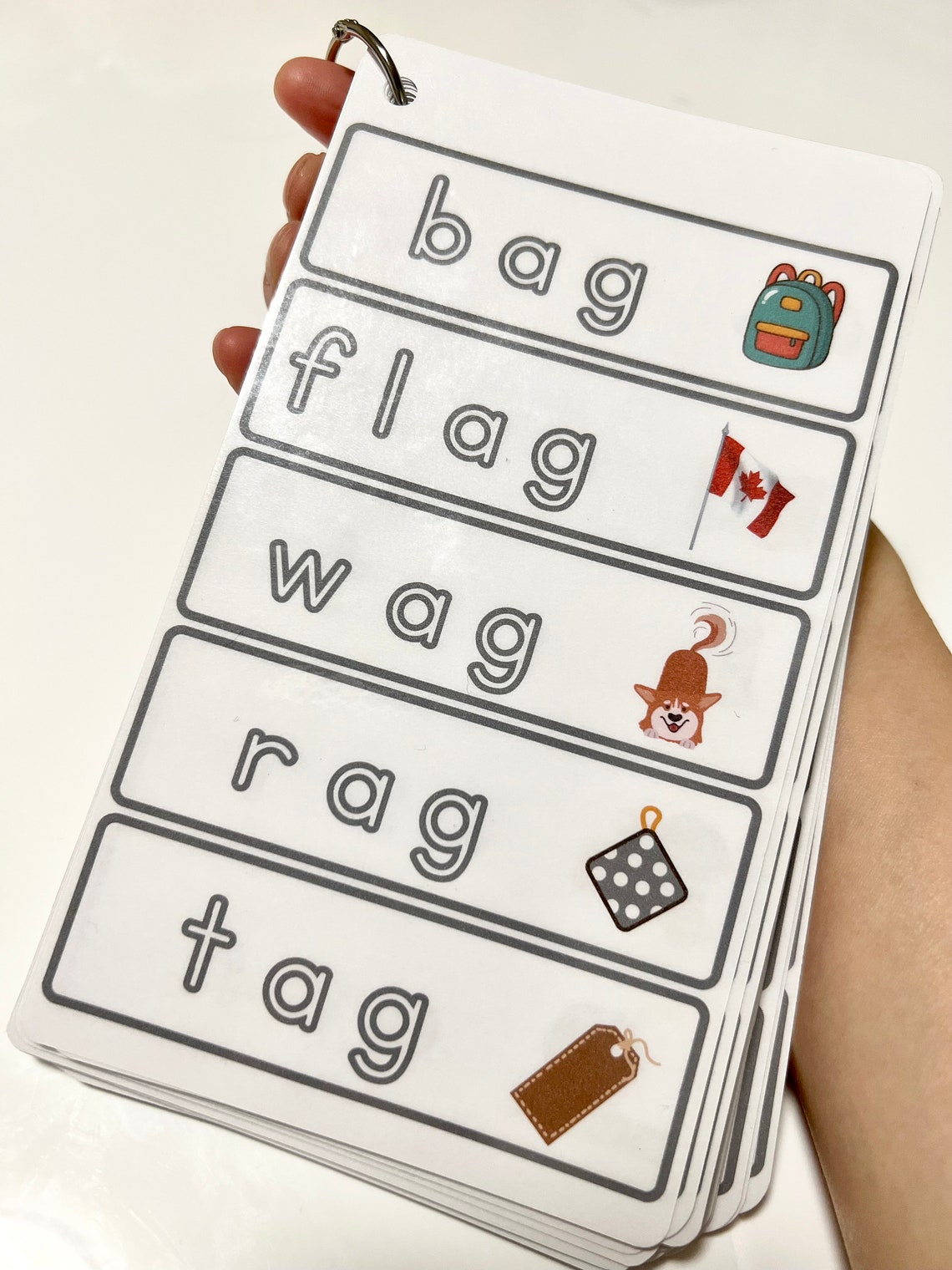 Printable CVC consonant Vowel Consonant Word Families - Etsy Canada