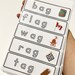 Printable CVC (consonant Vowel Consonant) Word Families Phonics Picture ...