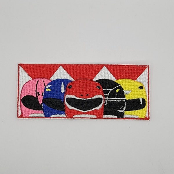 Power Rangers Patch - Etsy