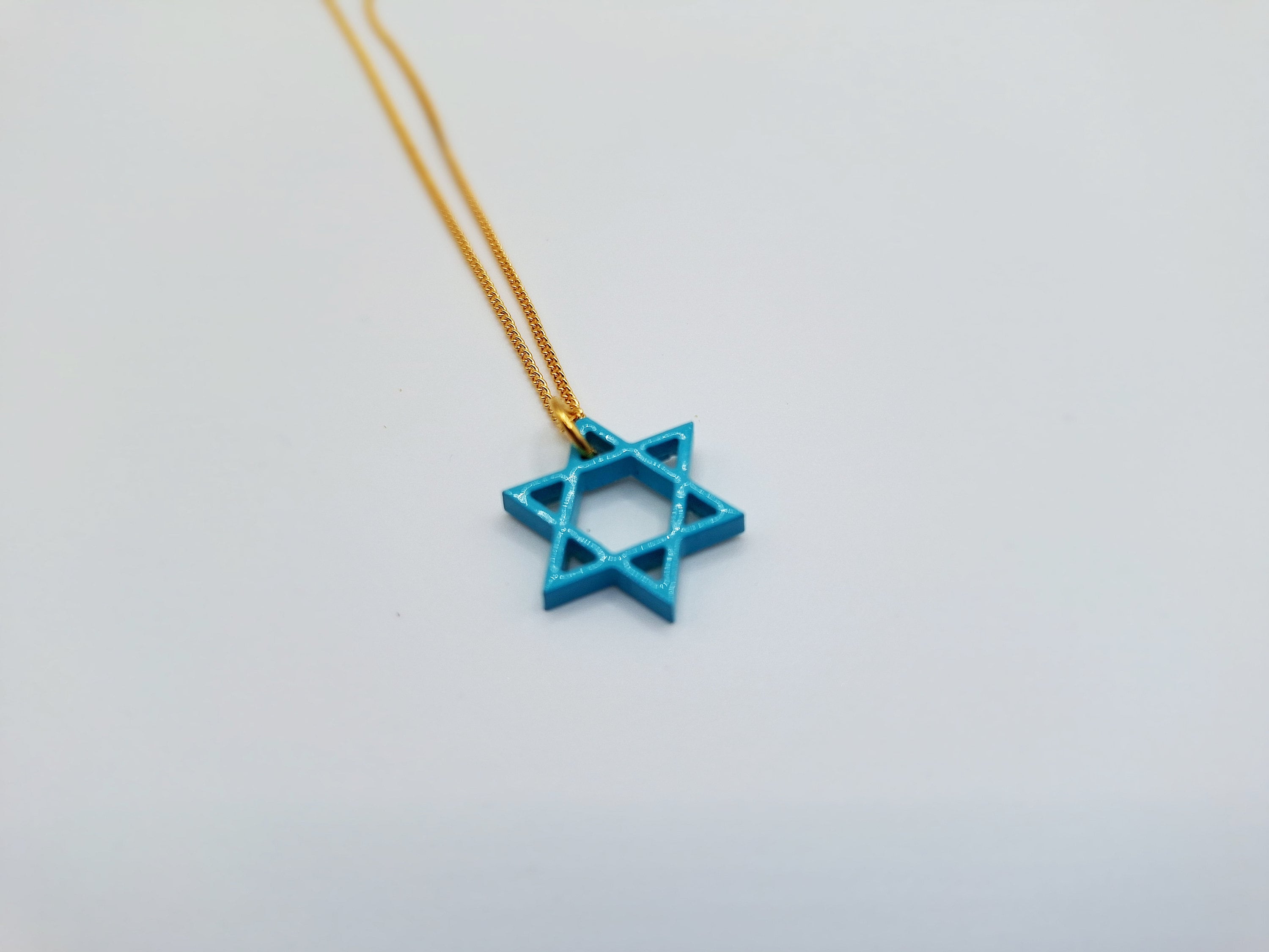 Star of David Necklace - Etsy