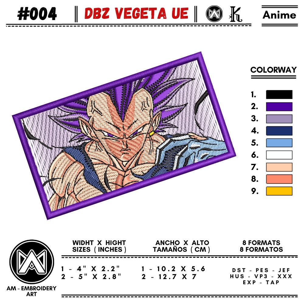 Digital File Embroidery Design - Db Ultra Ego Warrior - for DST, PES ...