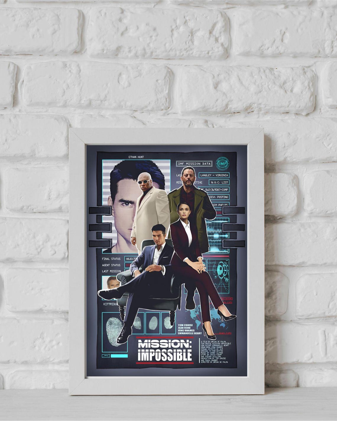 Mission Impossible Movie Poster Collection - Etsy