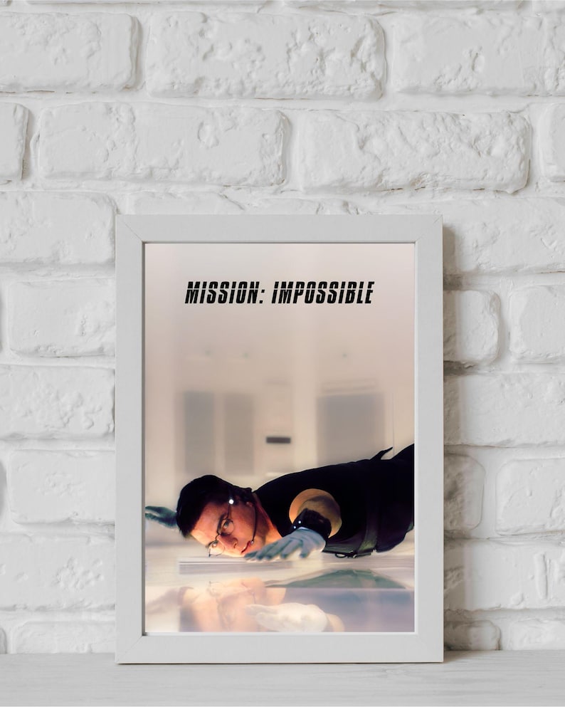 Mission Impossible Movie Poster Collection - Etsy