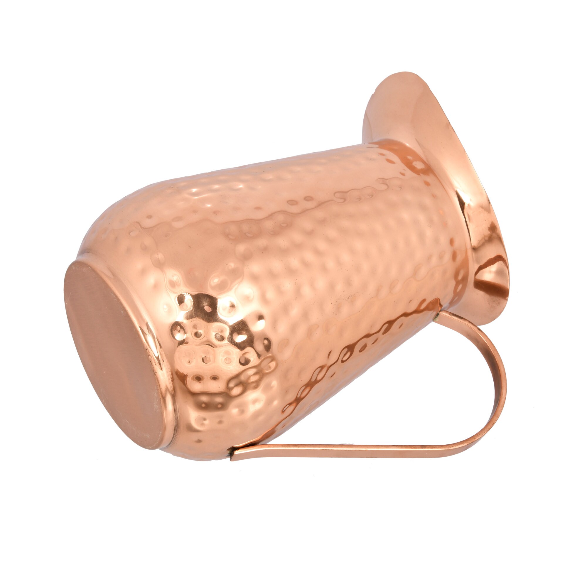 Hammered Copper Water Pitcher Rustic Kitchen Decor 2 Litre - Etsy