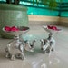 German Silver Elephant Platter, Set of 2 Pieces for Centre Table ...
