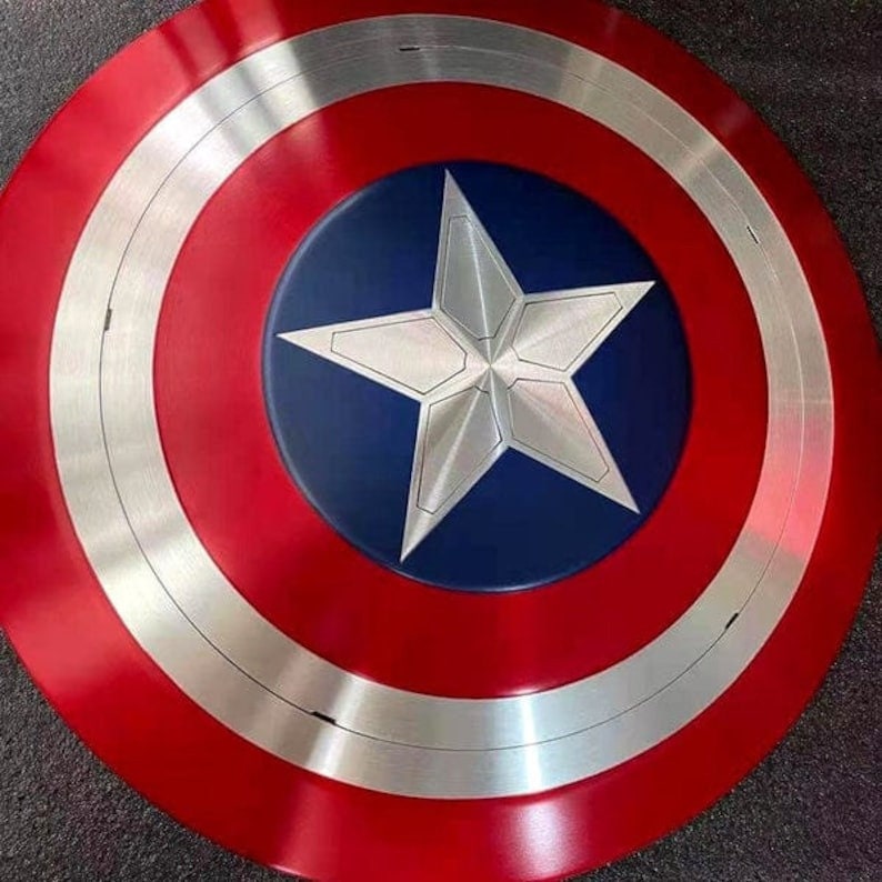 Winter Soldier Captain America Shield Metal Prop Replica Shield ...