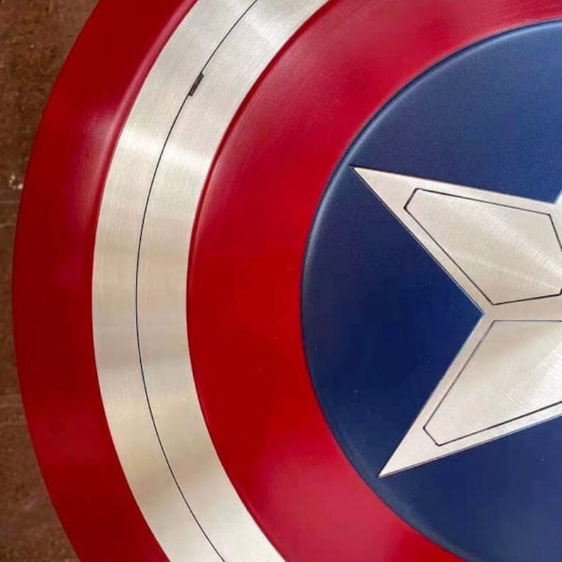 Winter Soldier Captain America Shield Metal Prop Replica Shield ...