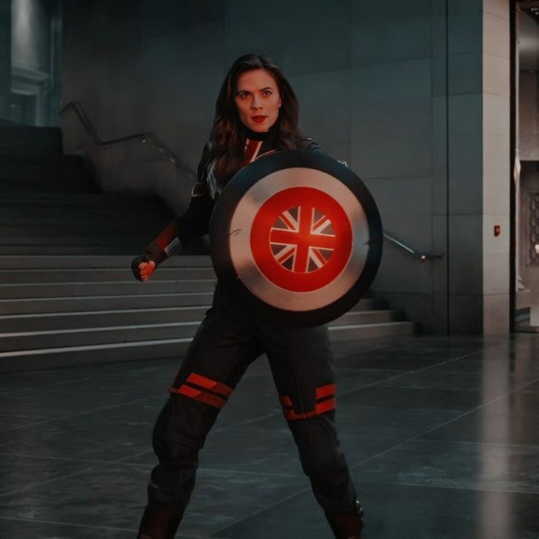 Captain Carter Costume Shield Metal Prop Replica Marvel What If Captain ...