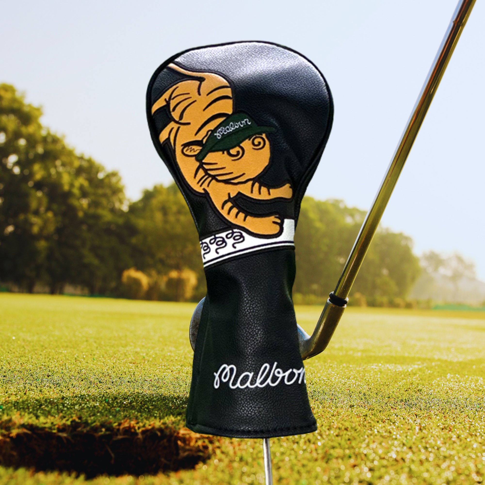 Cat Golf Headcover Set, Golf Club Cover for Driver, Fairway, Hybrit ...