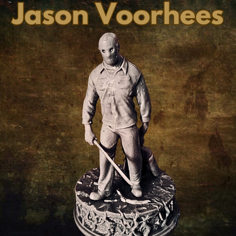Jason Voorhees Resin Figure Horror Collection - Etsy