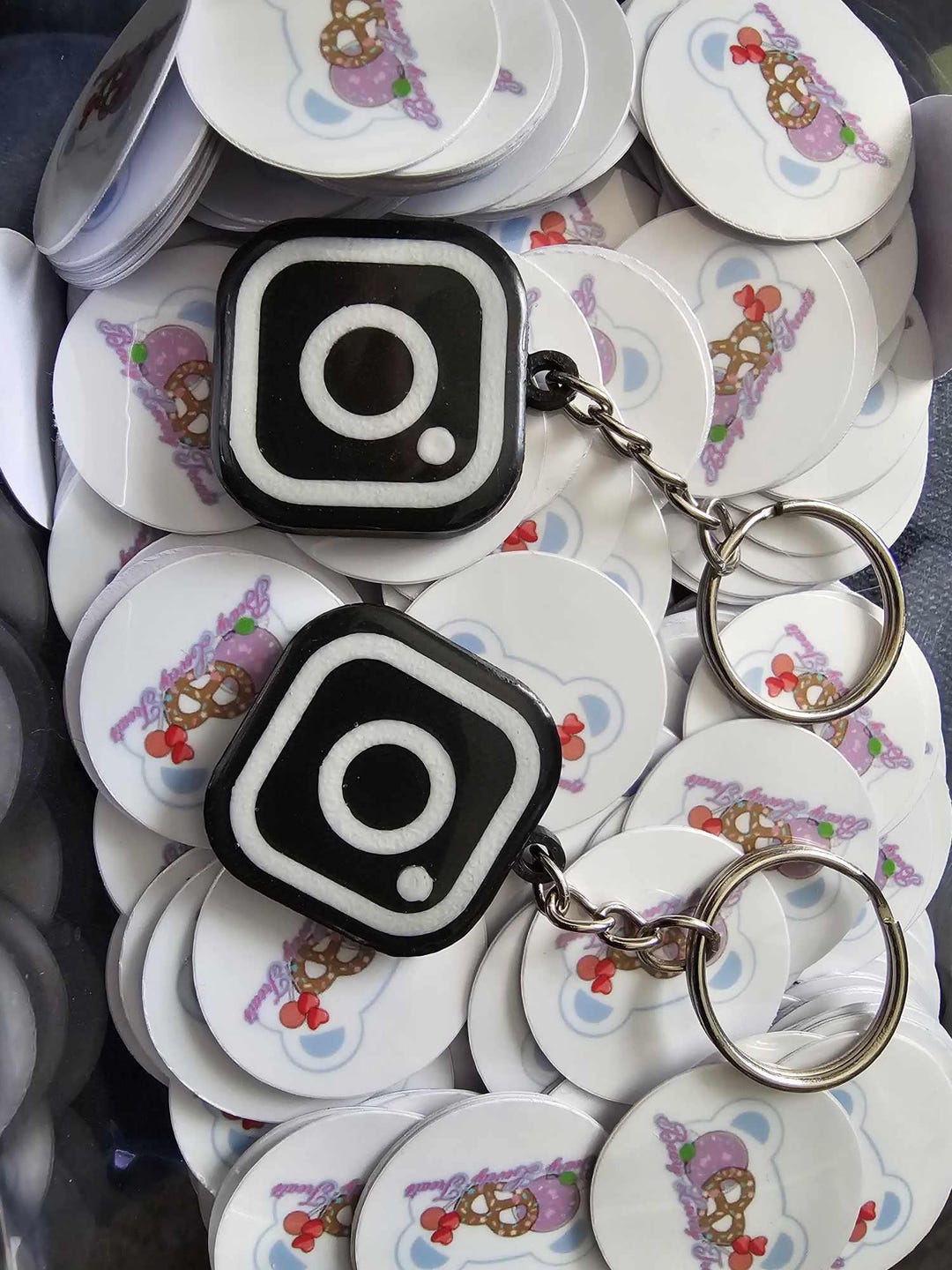 Instalogo NFC Keychain .STL File - Etsy