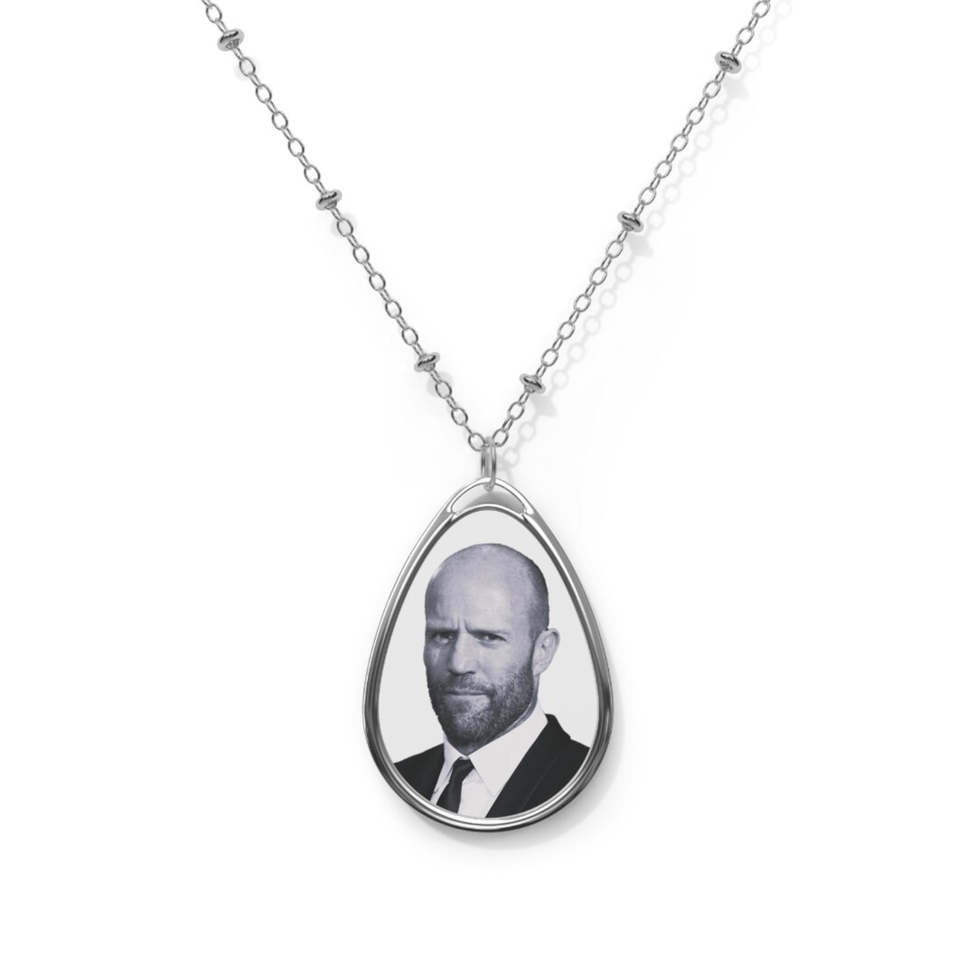 Jason Statham Necklace | Celebrity Jewelry Gift Idea | Ornament for ...
