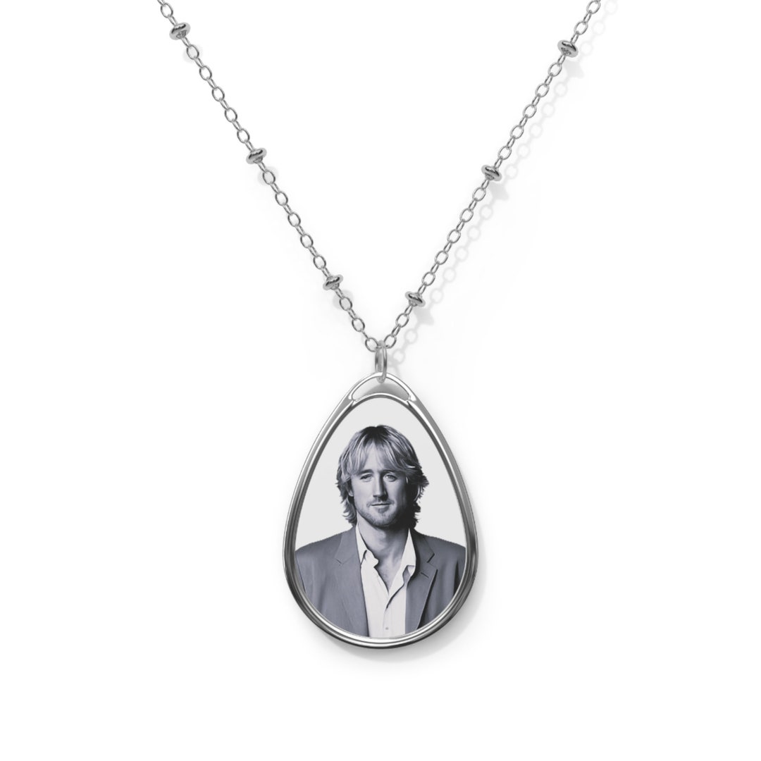 Owen Wilson Necklace Celebrity Jewelry Gift Idea Ornament for Zoolander ...
