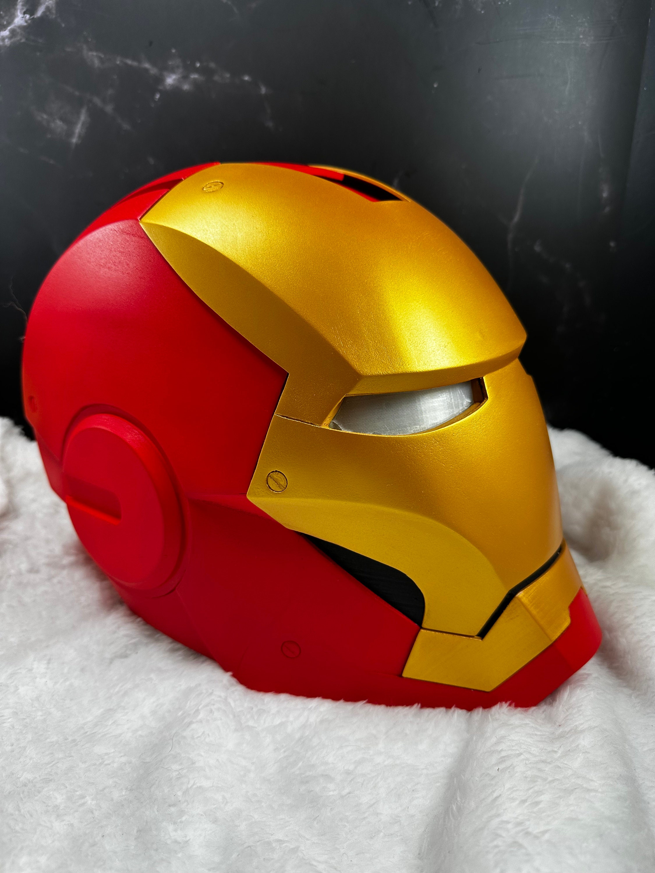 Iron Man Helmet / 3D Printed / Hand Painted - Etsy