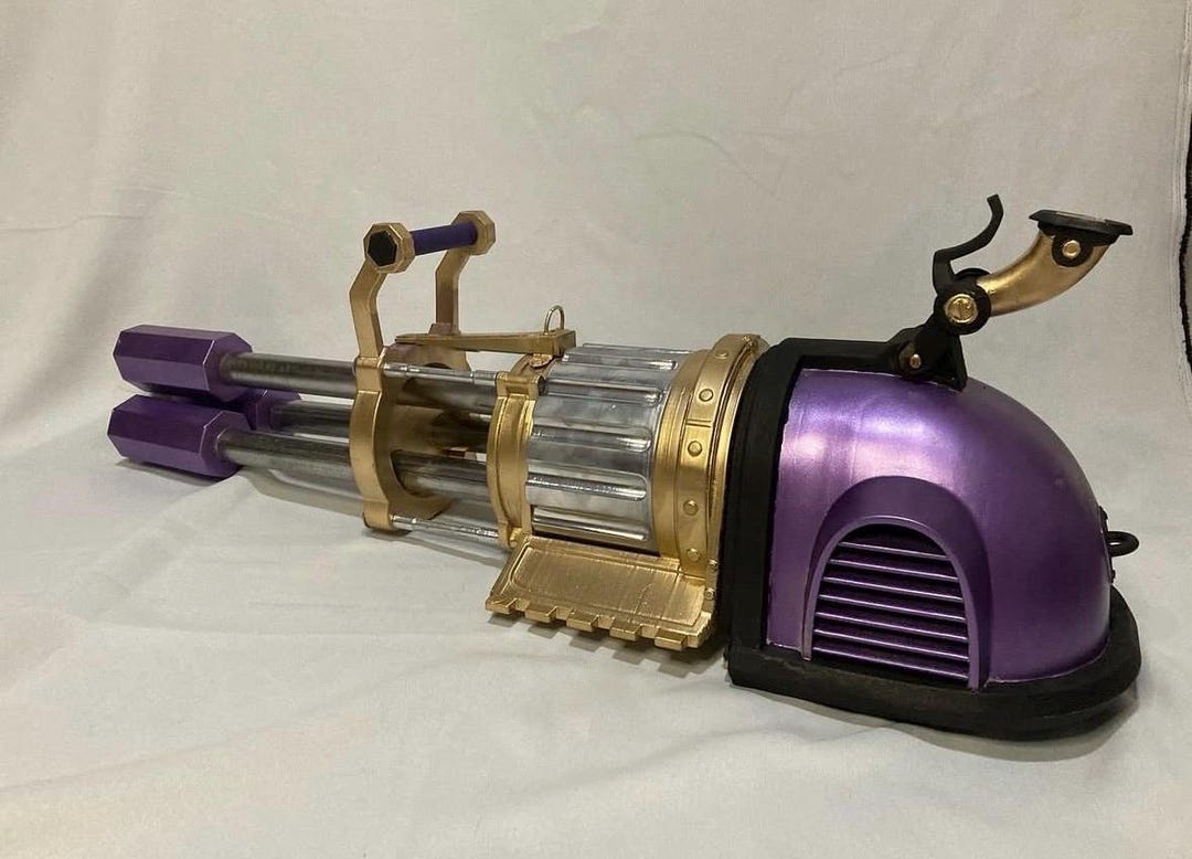 JINX POW POW / 3D Printed / Hand Made and Painted/ Arcane / League of ...