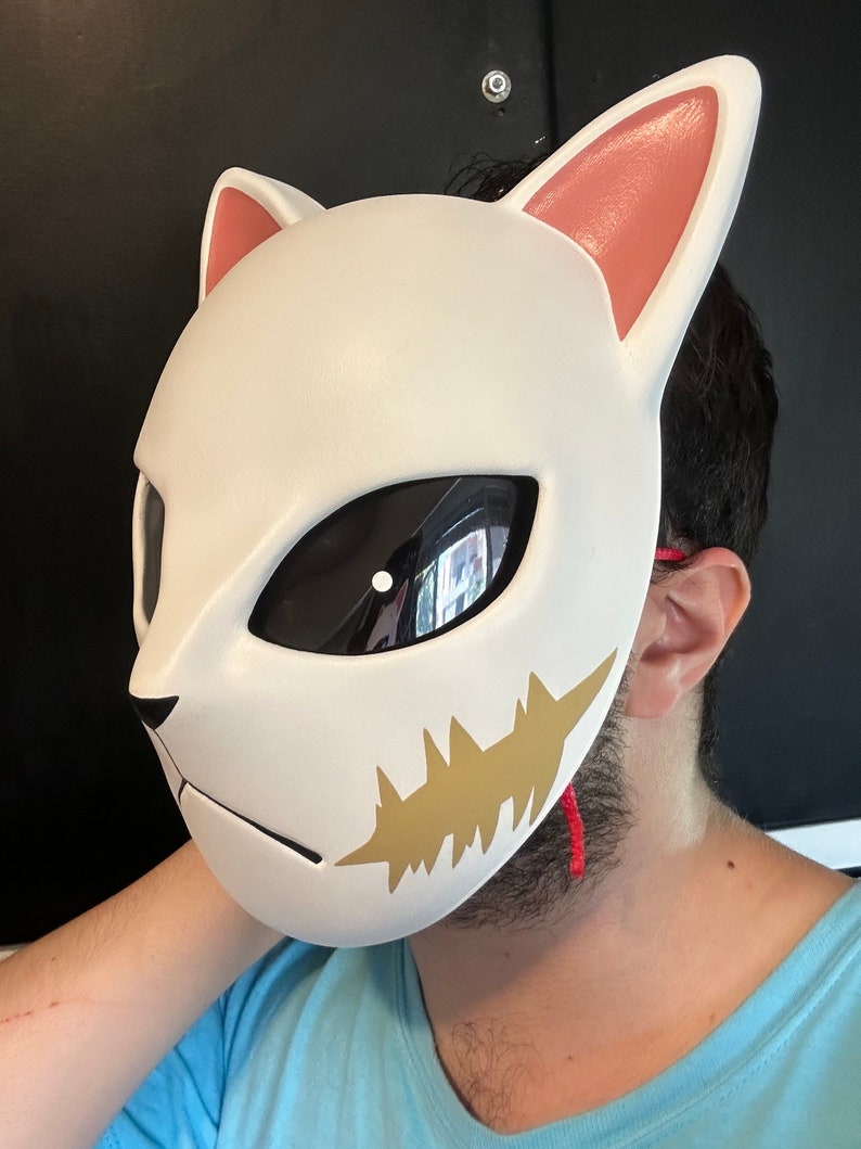 Sabito Mask / 3D Printed / Hand Made and Painted - Etsy