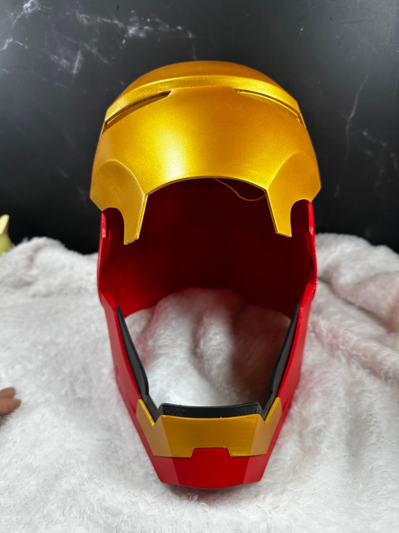 Iron Man Helmet / 3D Printed / Hand Painted - Etsy