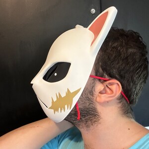 Sabito Mask / 3D Printed / Hand Made and Painted - Etsy