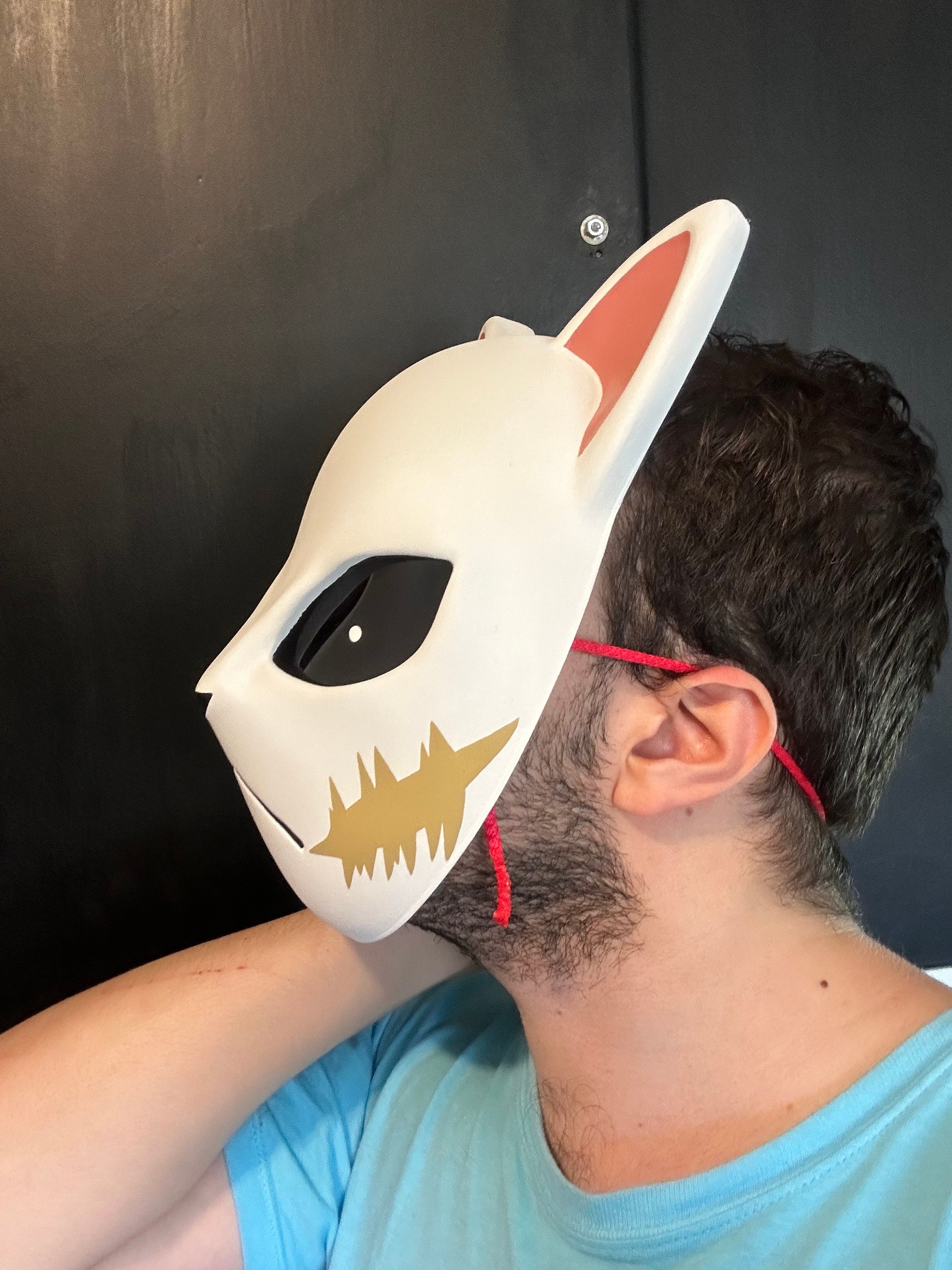 Sabito Mask / 3D Printed / Hand Made and Painted - Etsy