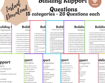 Therapy Questions, Counseling Session Questions, Open-ended ...