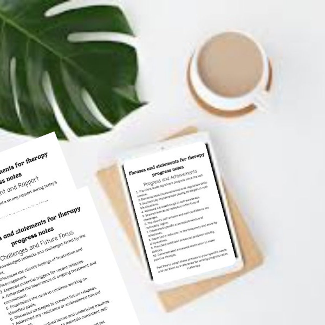 Therapy Progress Note Phrases – 500+ Clinical Verbiage for Counseling ...