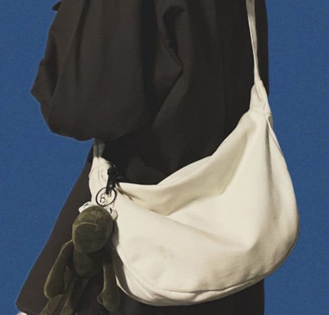 Harajuku Japanese Style Canvas Shoulder Bag Male Female Students Large ...