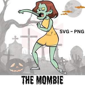 Mombie SVG PNG - Etsy