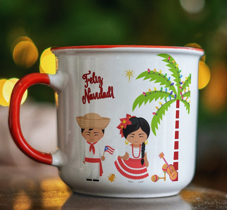 Puerto Rico Navidad Boricua Jibaro SVG PNG - Etsy