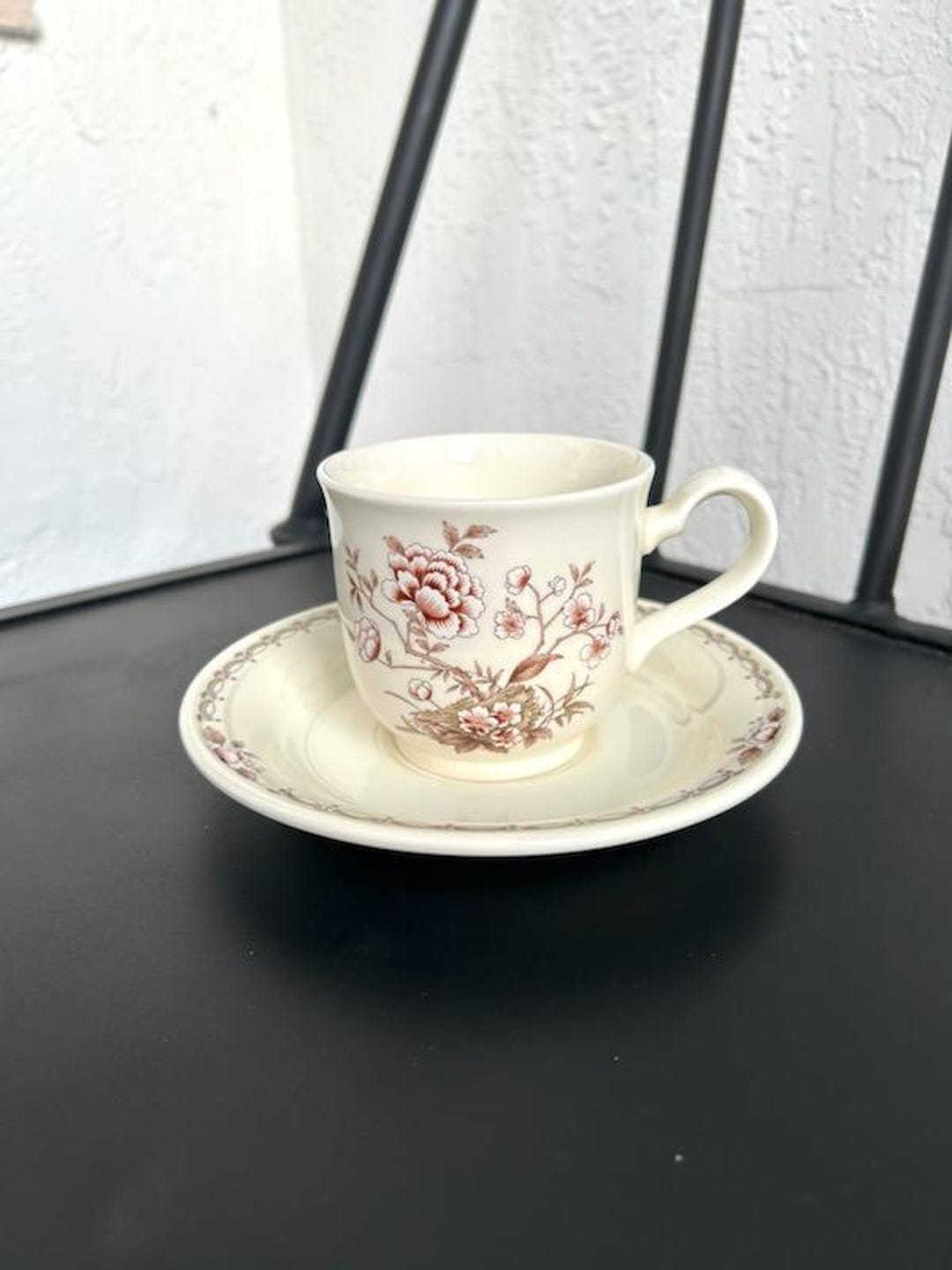Noritake Keltcraft Oriental Dream Tea Cup and Saucer-vintage Oriental ...