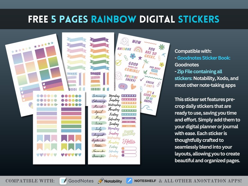 ADHD Digital Planner Adult Printable ADHD Productivity Journal, Digital ...