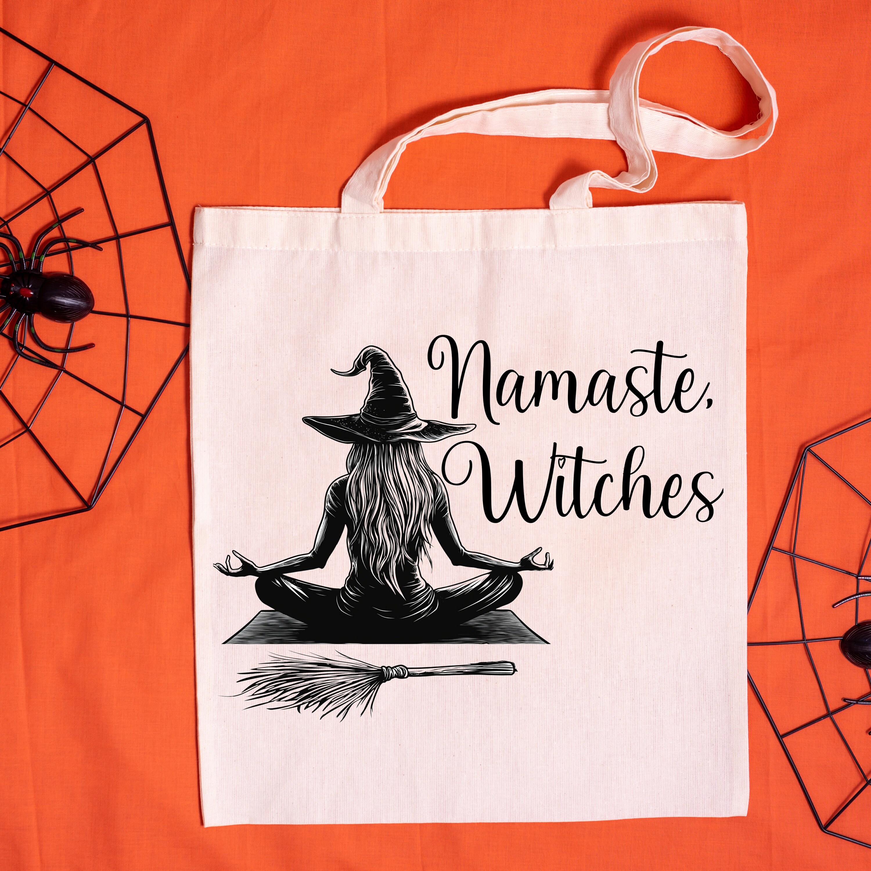 Namaste Witches, Witch, Halloween Sublimation Design, Digital Transfer ...