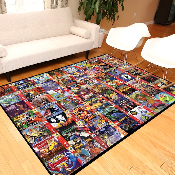 Game Disc Rug - Etsy