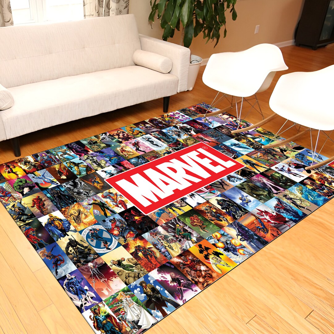 Spiderman Rug, Thor Rug, Captain America Rug, Hulk Rug, Iron Man Rug ...